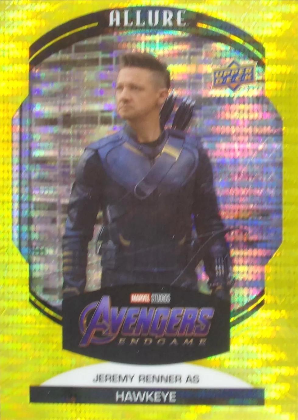 Jeremy Renner as Hawkeye [Yellow Taxi] #97 Prices | Marvel 2022 Allure ...