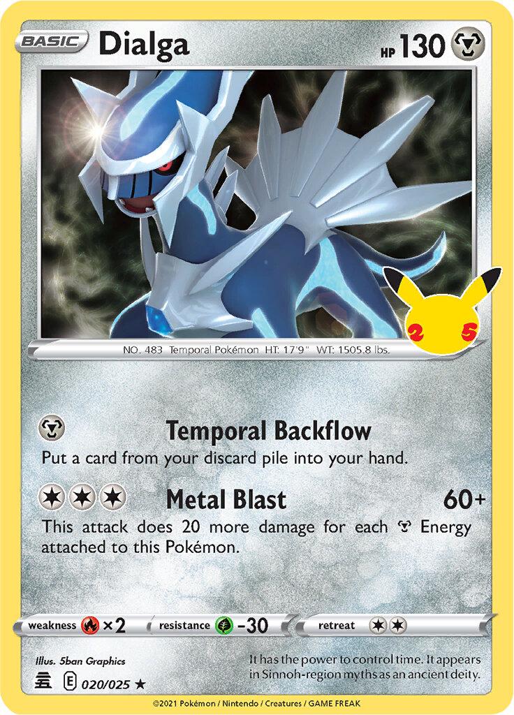 Dialga #20 Prices | Pokemon Celebrations | Pokemon Cards