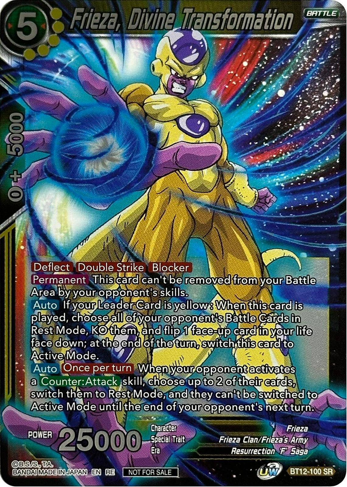 Frieza, Divine Transformation [Championship Selection Pack 2023 Vol.3 ...