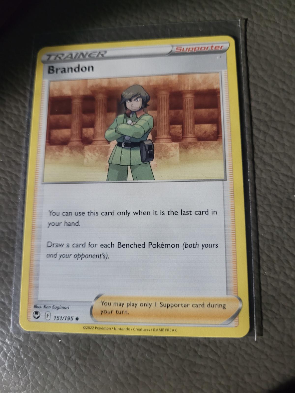 Brandon | Ungraded | Pokemon Silver Tempest