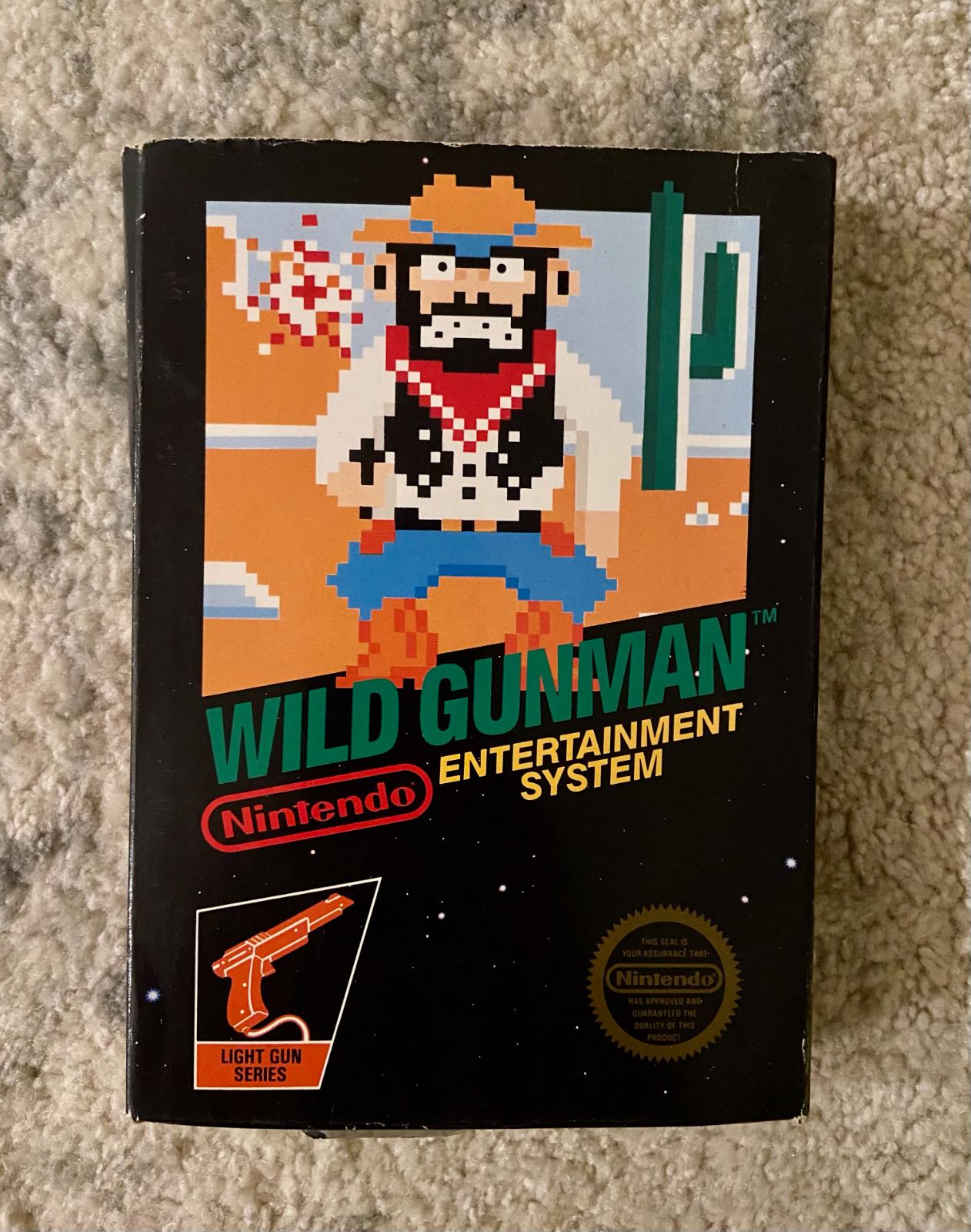 Wild Gunman | Item, Box, and Manual | NES