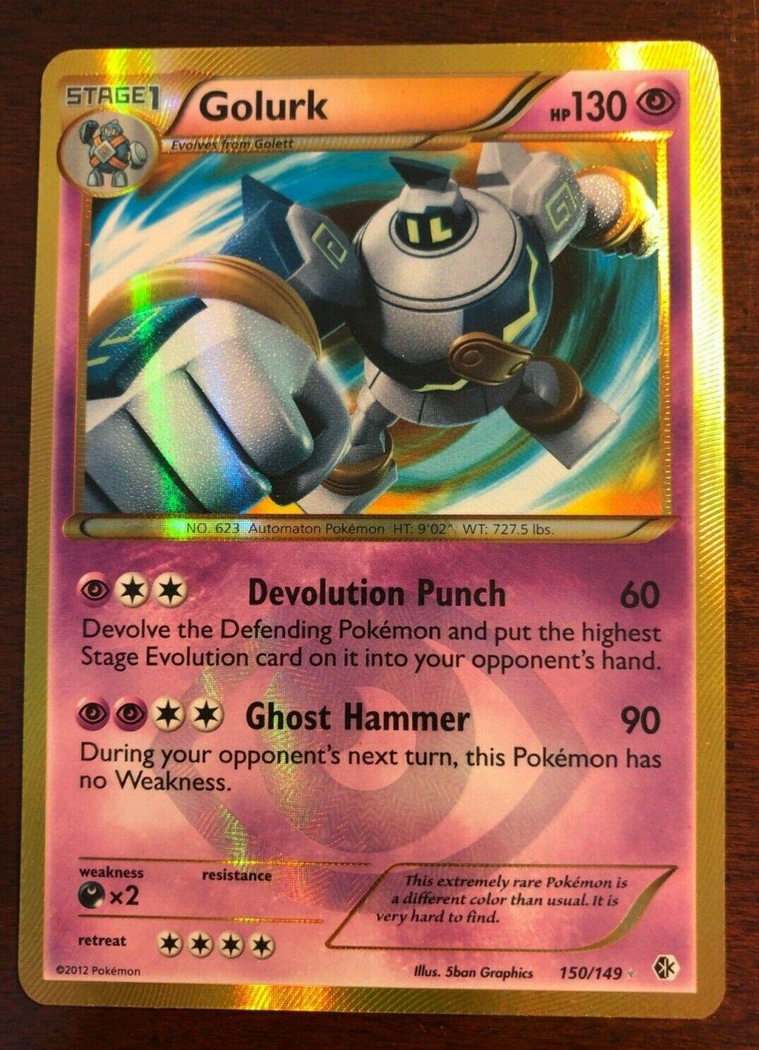 Golurk #150 Prices | Pokemon Boundaries Crossed | Pokemon Cards