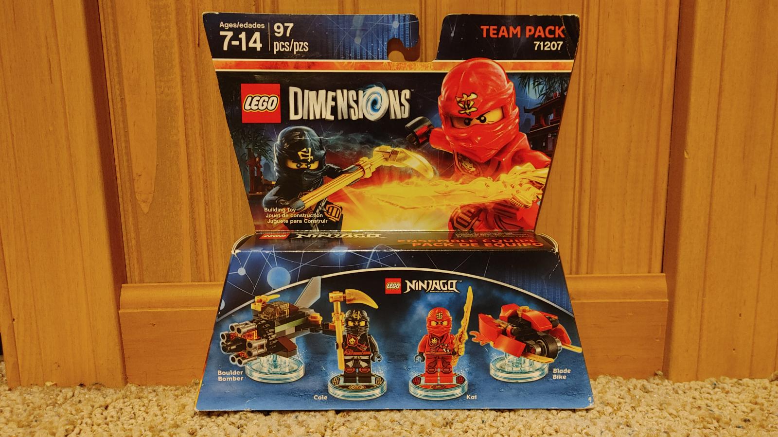 Ninjago [Team Pack] | New Item, Box, and Manual | Lego Dimensions