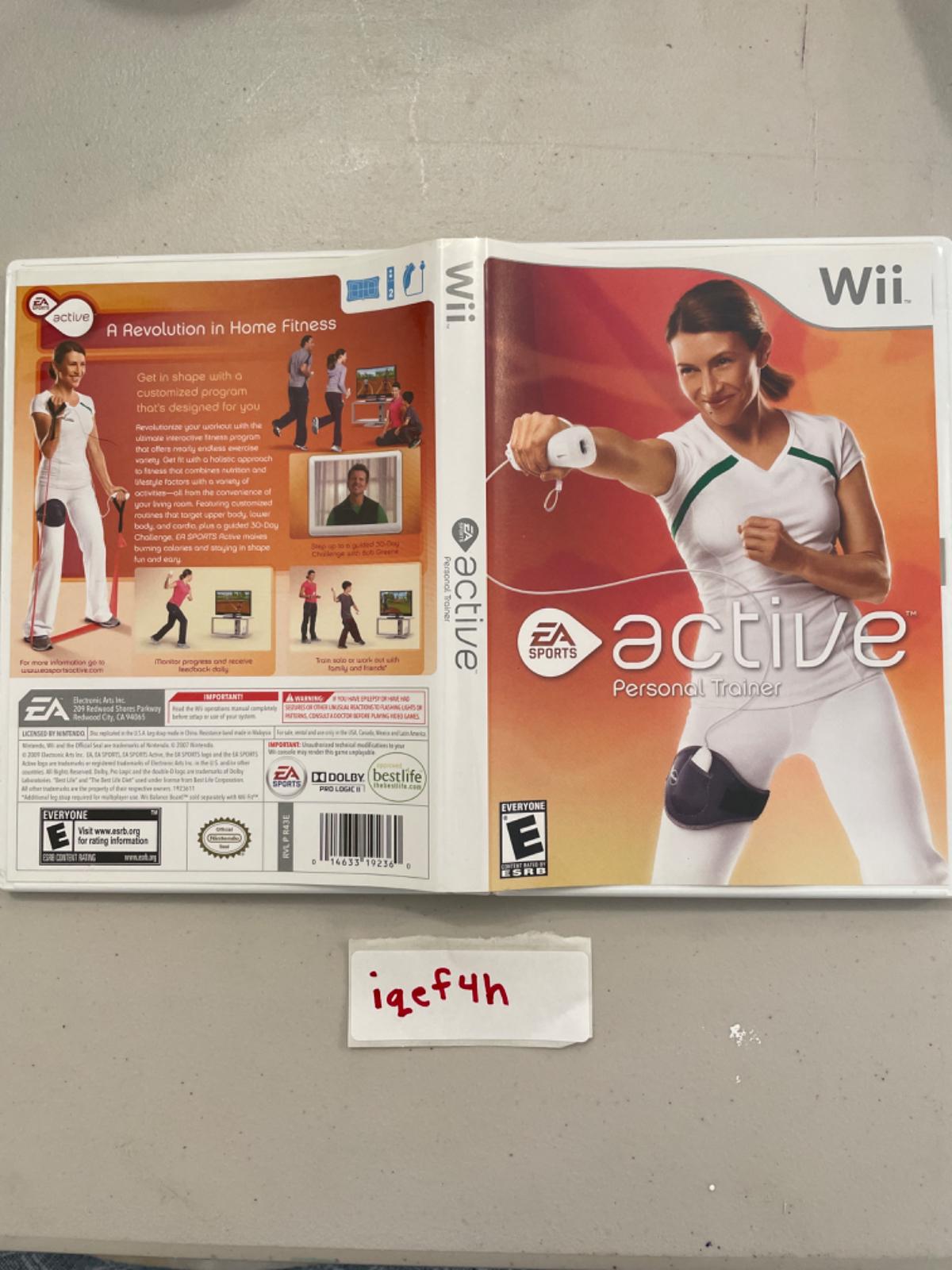 EA Sports Active | Item, Box, and Manual | Wii