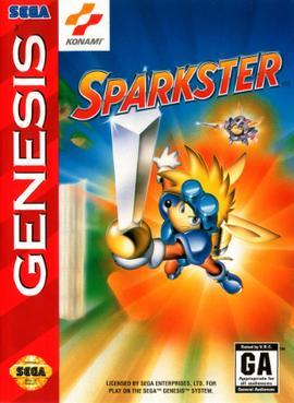 Sparkster | Item, Box, and Manual | Sega Genesis