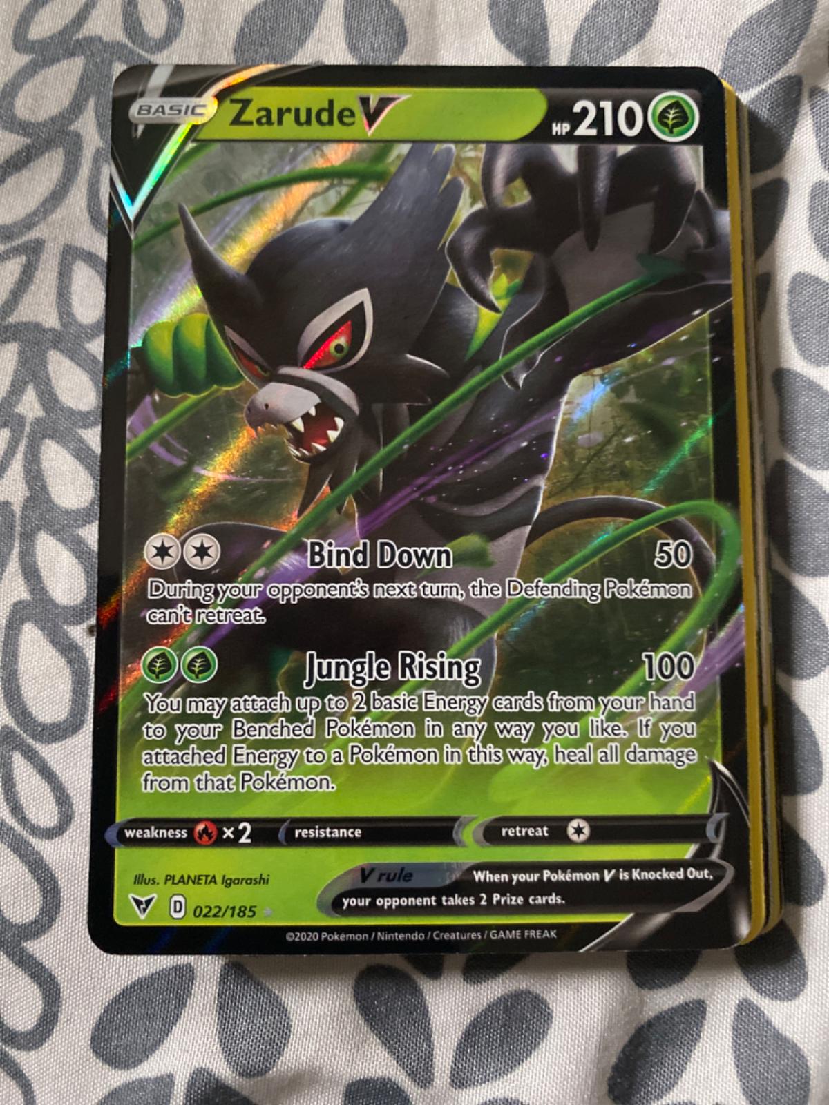 Zarude V | Ungraded | Pokemon Vivid Voltage