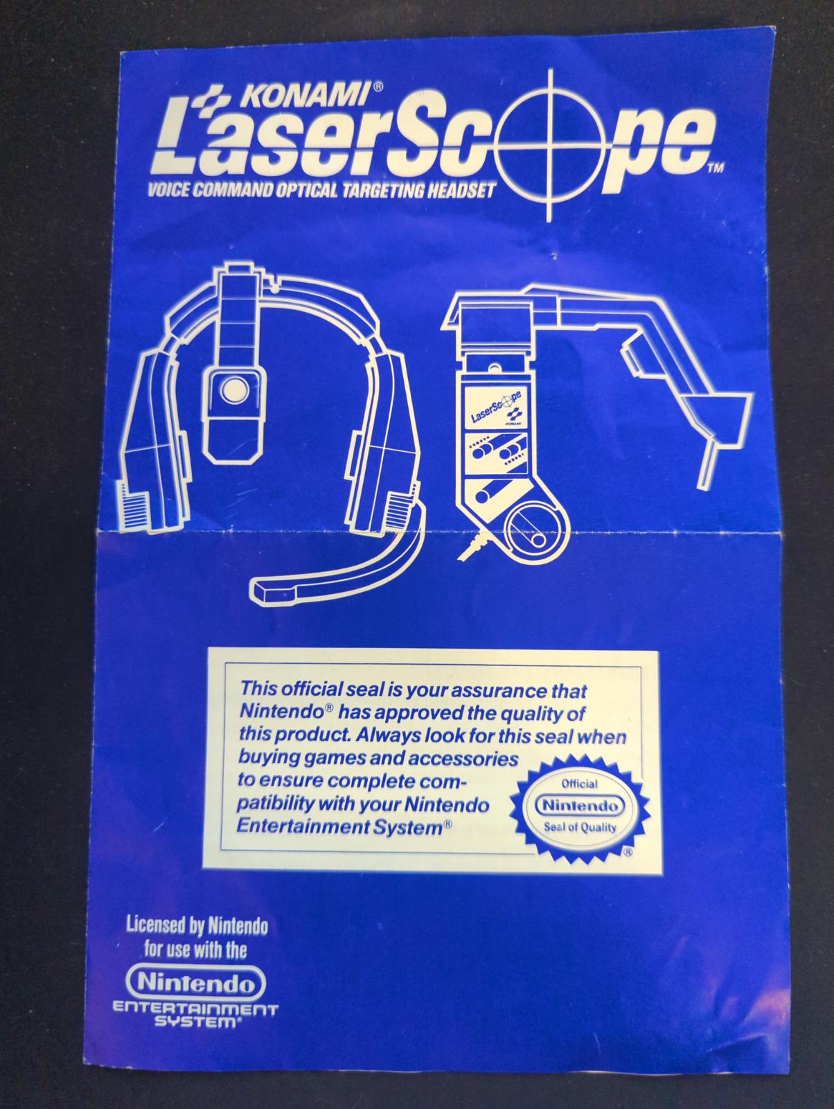 Laserscope | Manual only | NES
