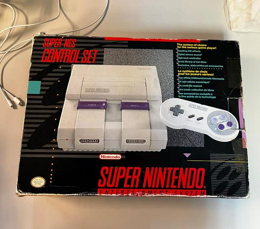 Super Nintendo System | Item, Box, and Manual | Super Nintendo