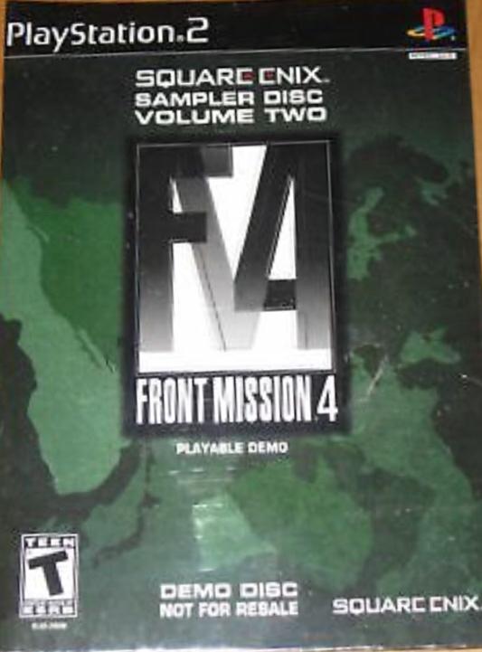 Square Enix Sampler Disc: Front Mission 4 Prices Playstation 2 ...