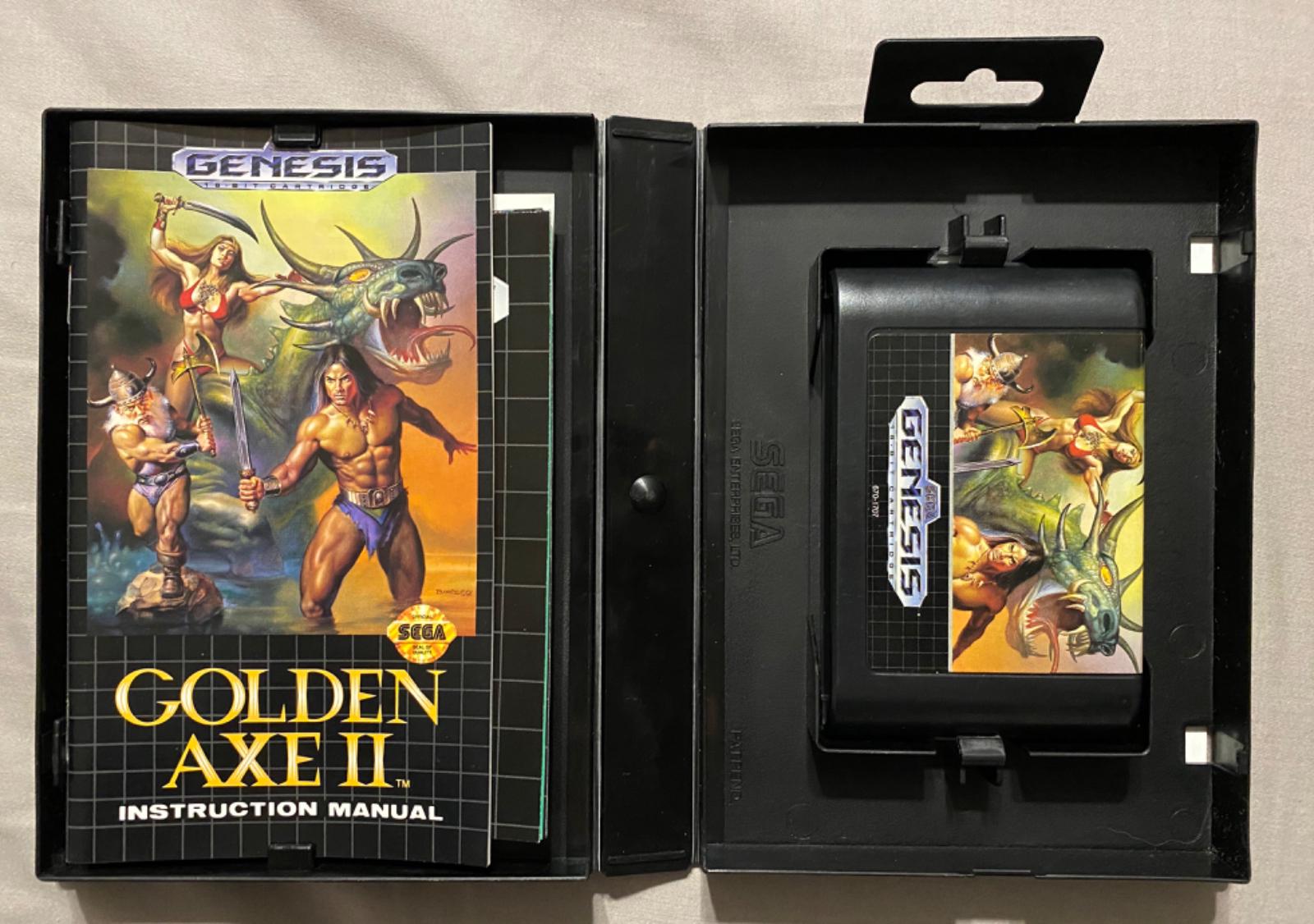 Golden Axe II | Item, Box, and Manual | Sega Genesis