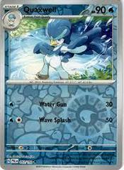 Quaxwell [Reverse Holo] #51 Prices | Pokemon Paldea Evolved | Pokemon Cards