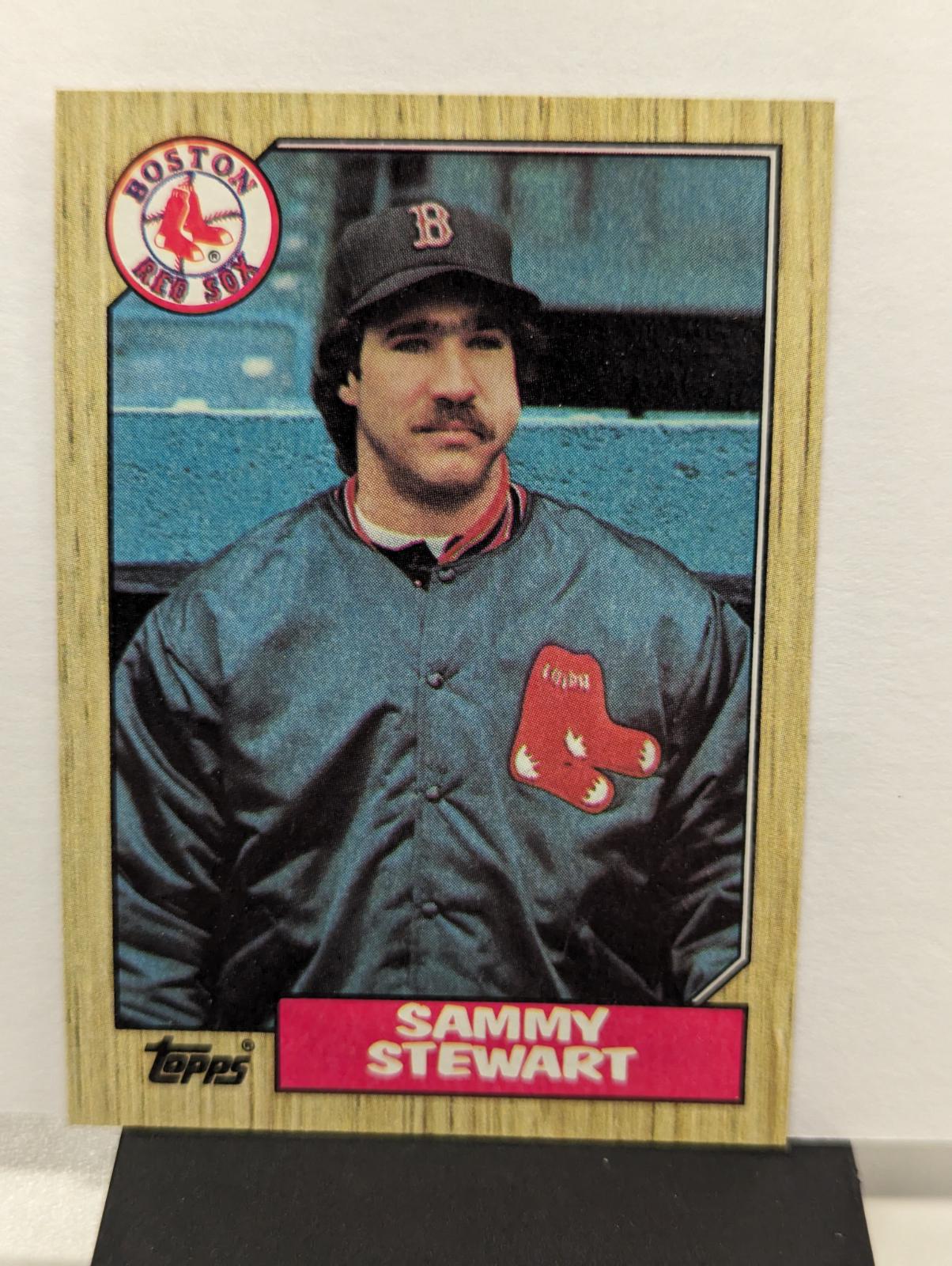 Sammy Stewart | Ungraded | 1987 Topps