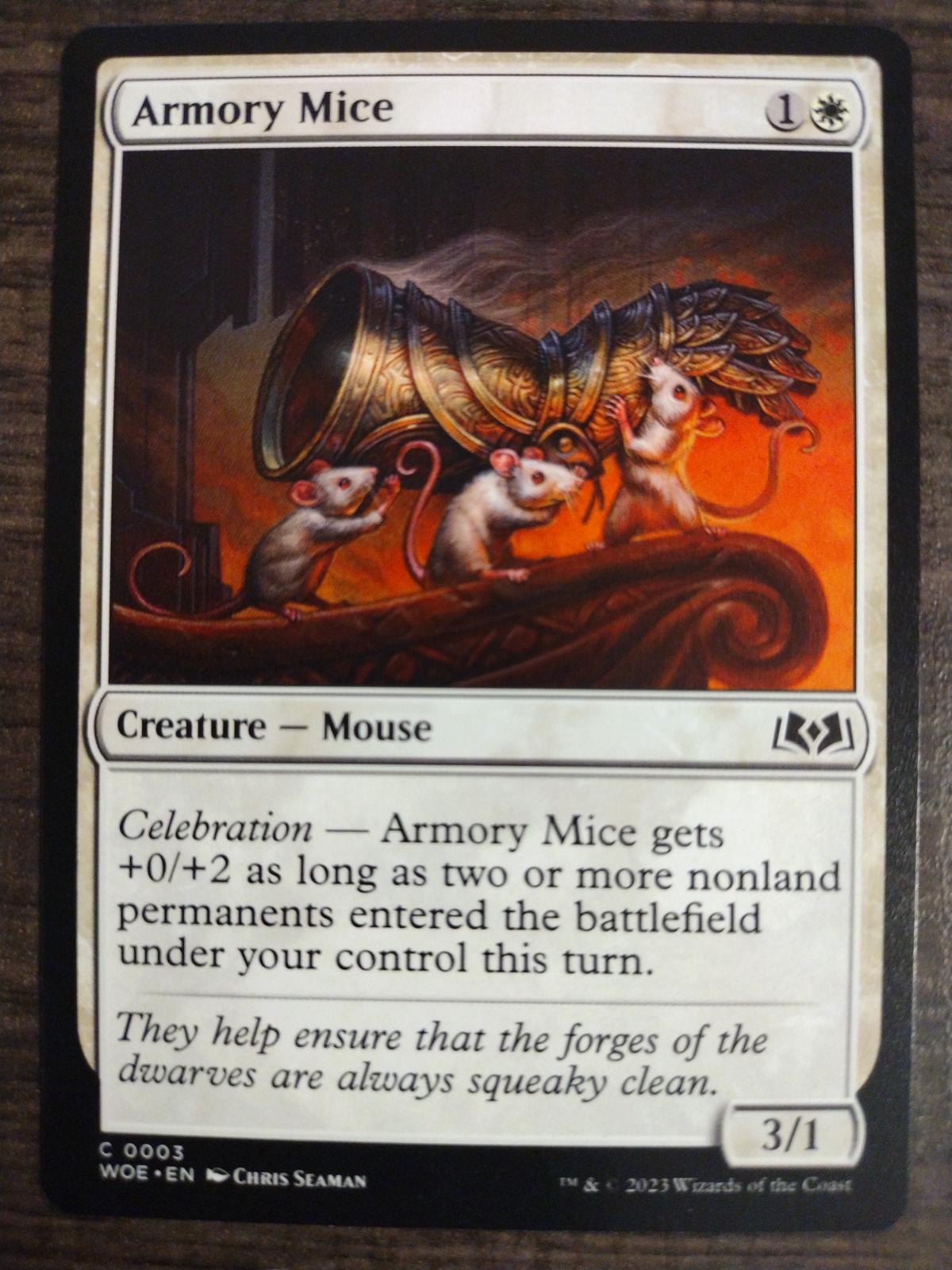 Armory Mice #3 Prices | Magic Wilds of Eldraine | Magic Cards