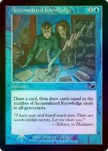 Accumulated Knowledge [Foil] Prices | Magic Nemesis | Magic Cards