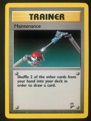 Maintenance #112 Prices | Pokemon Base Set 2 | Pokemon Cards