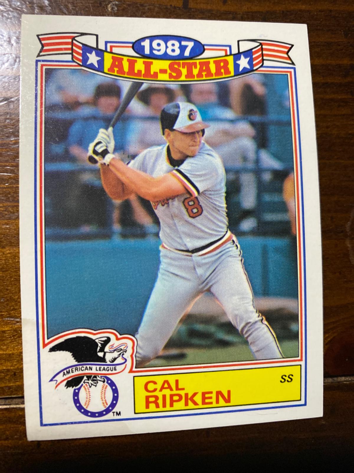 Cal Ripken | Ungraded | 1988 Topps All Star Glossy Set of 22