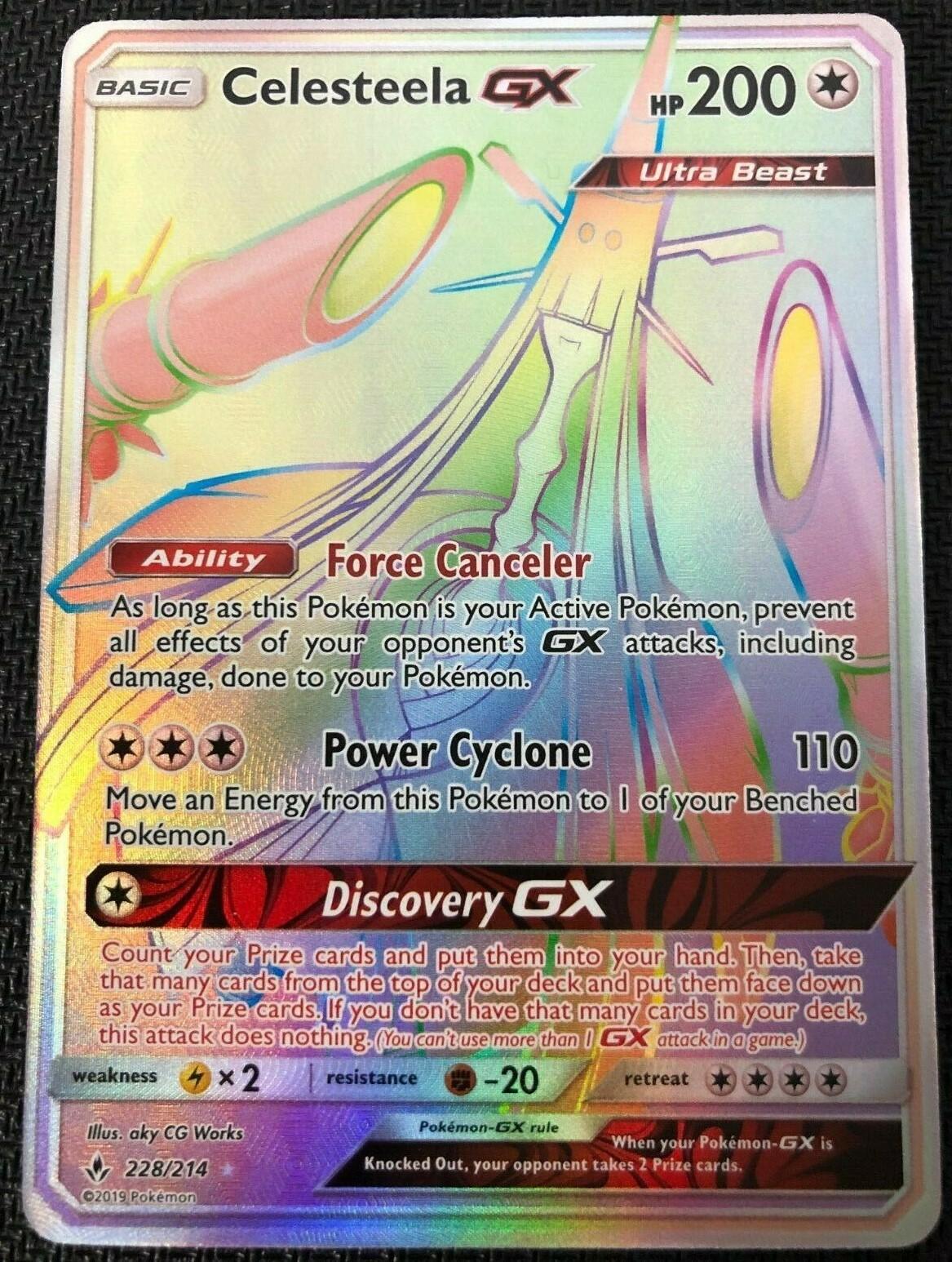 Celesteela GX #228 Prices | Pokemon Unbroken Bonds | Pokemon Cards