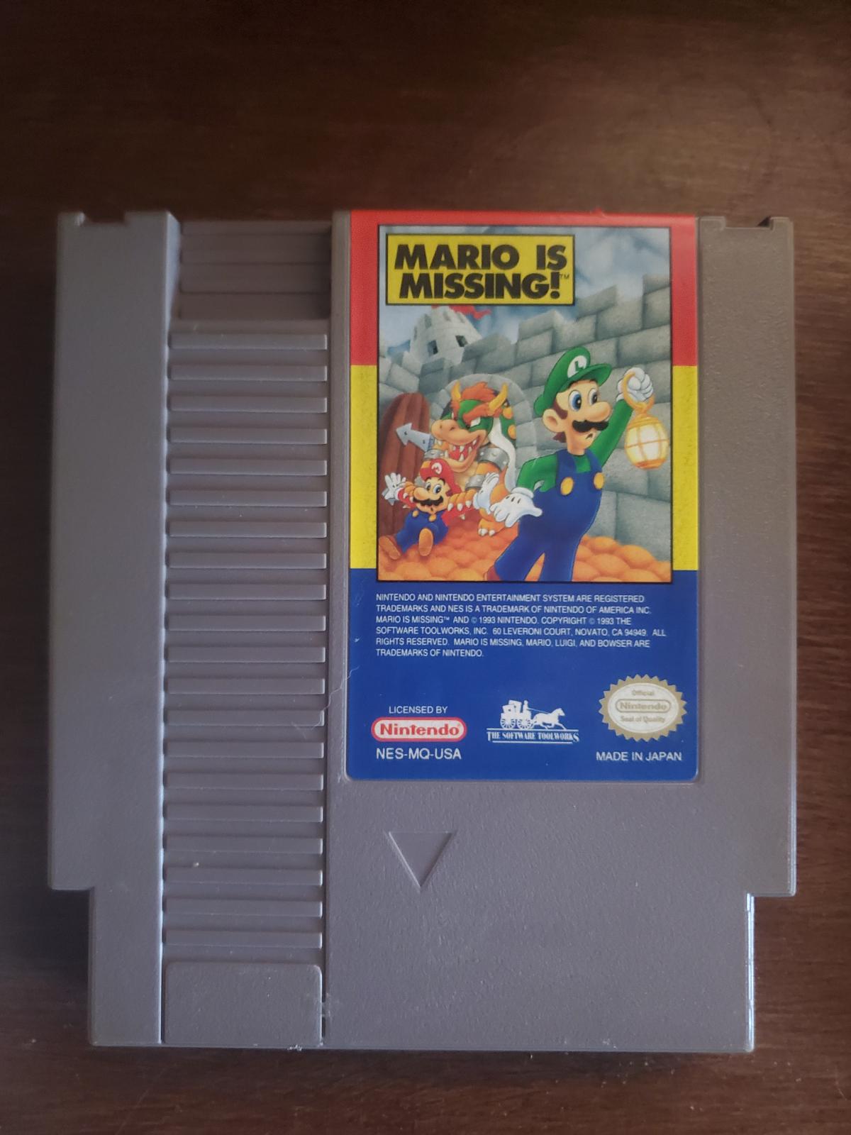 Mario Is Missing | Item only | NES