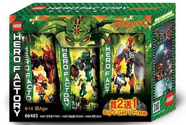 Hero Factory Bundle Pack #66483 LEGO Set Prices | New, Boxed, Loose Values