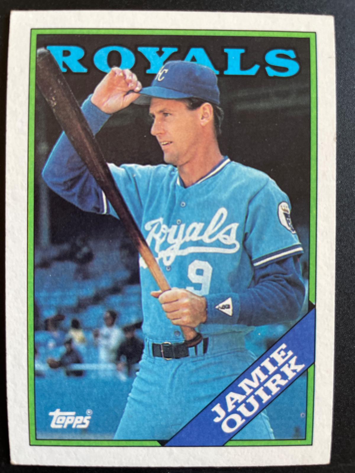 Jamie Quirk | Ungraded | 1988 Topps