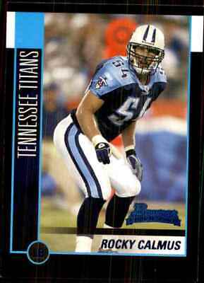 Rocky Calmus #182 Prices [Rookie] | 2002 Bowman | Football Cards