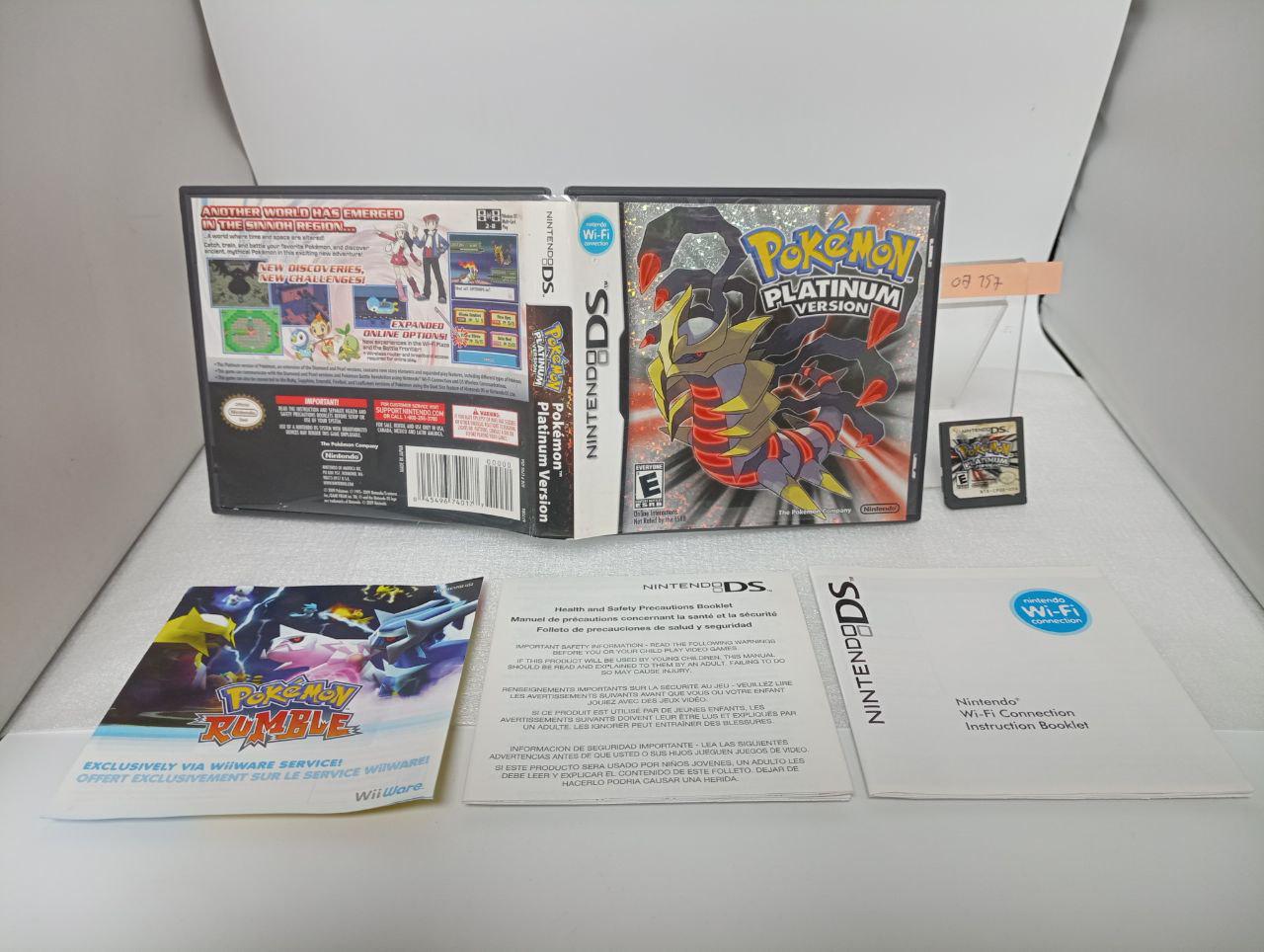 Pokemon Platinum | Item and Box only | Nintendo DS