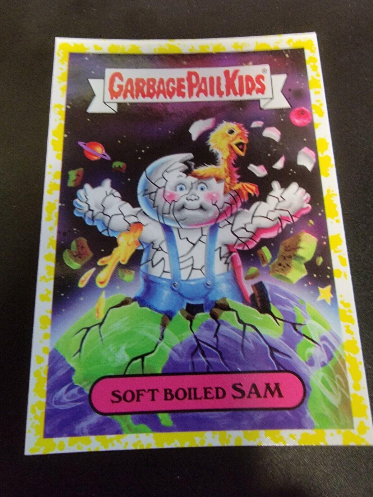Soft Boiled SAM [Yellow] #1b Prices | Garbage Pail Kids Adam-Geddon ...