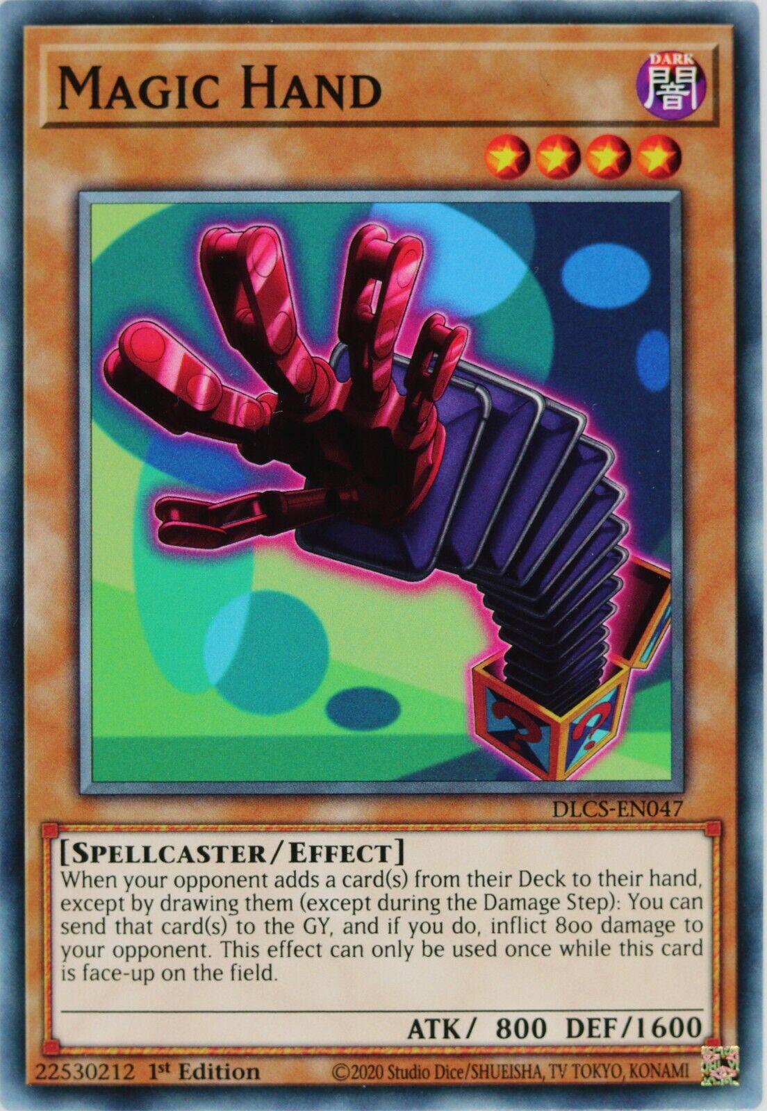 Magic Hand [1st Edition] DLCS-EN047 Prices | YuGiOh Dragons of Legend ...