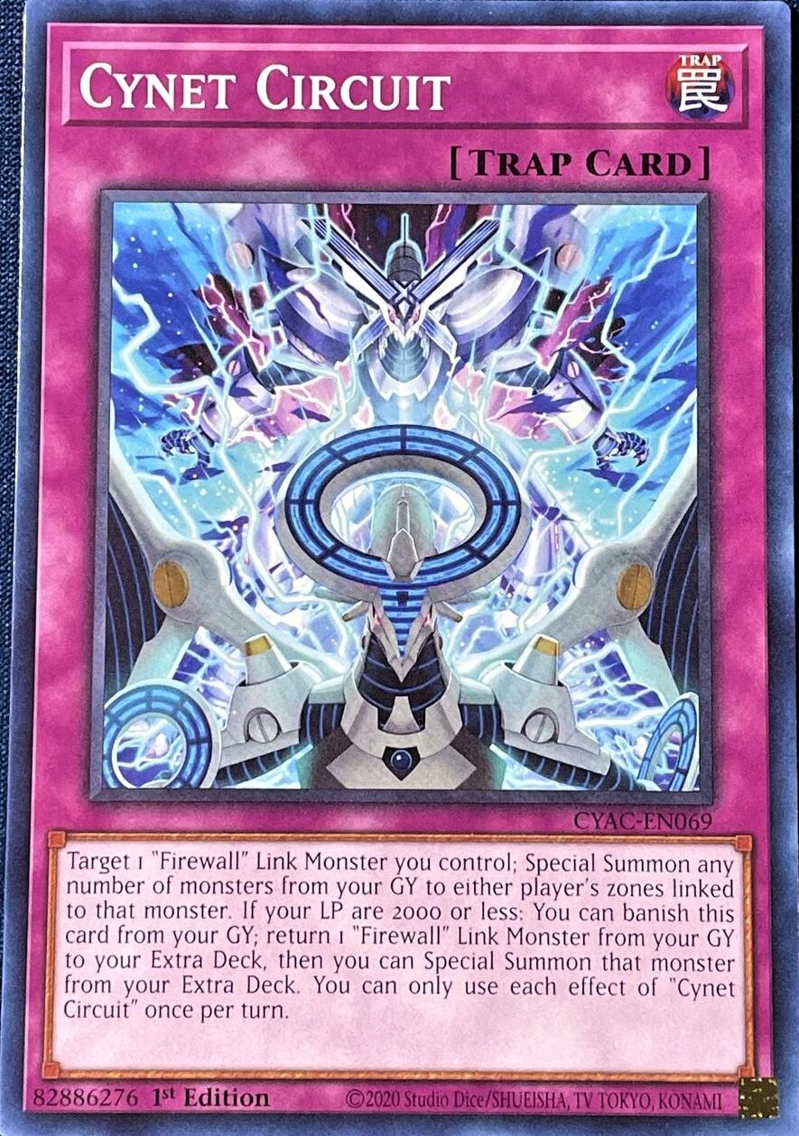 Cynet Circuit CYAC-EN069 Prices | YuGiOh Cyberstorm Access | YuGiOh Cards