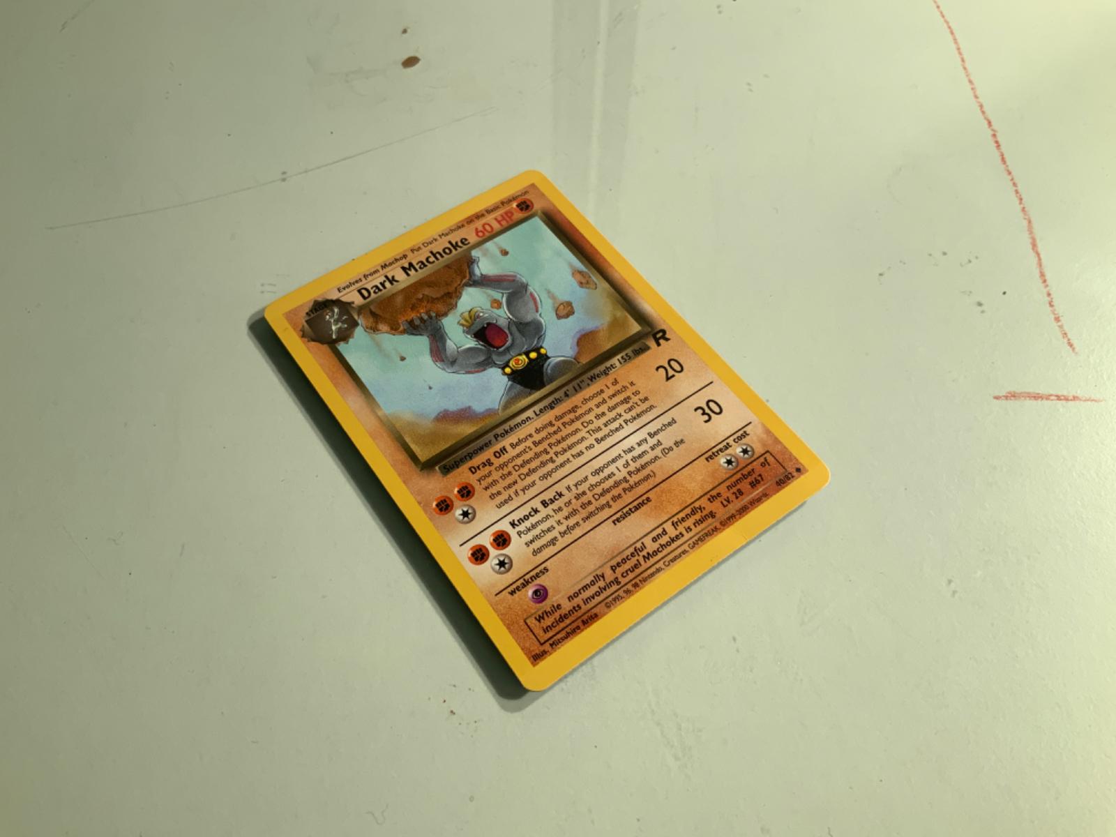 Dark Machoke [1st Edition] | Ungraded | Pokemon Team Rocket