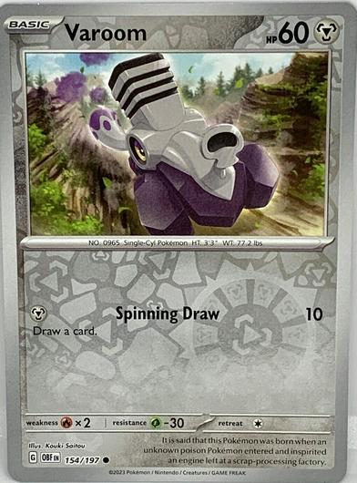 Varoom [Reverse Holo] | Ungraded | Pokemon Obsidian Flames