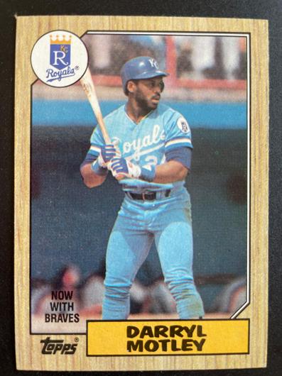 Darryl Motley | Ungraded | 1987 Topps