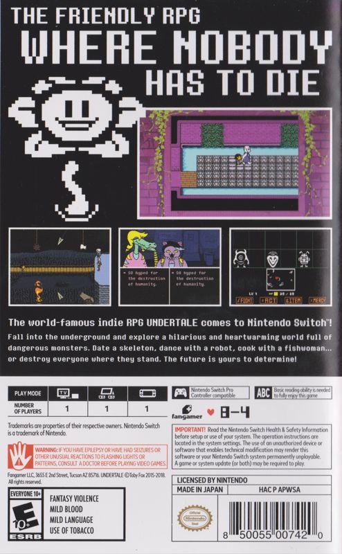 Undertale Prices Nintendo Switch | Compare Loose, CIB & New Prices