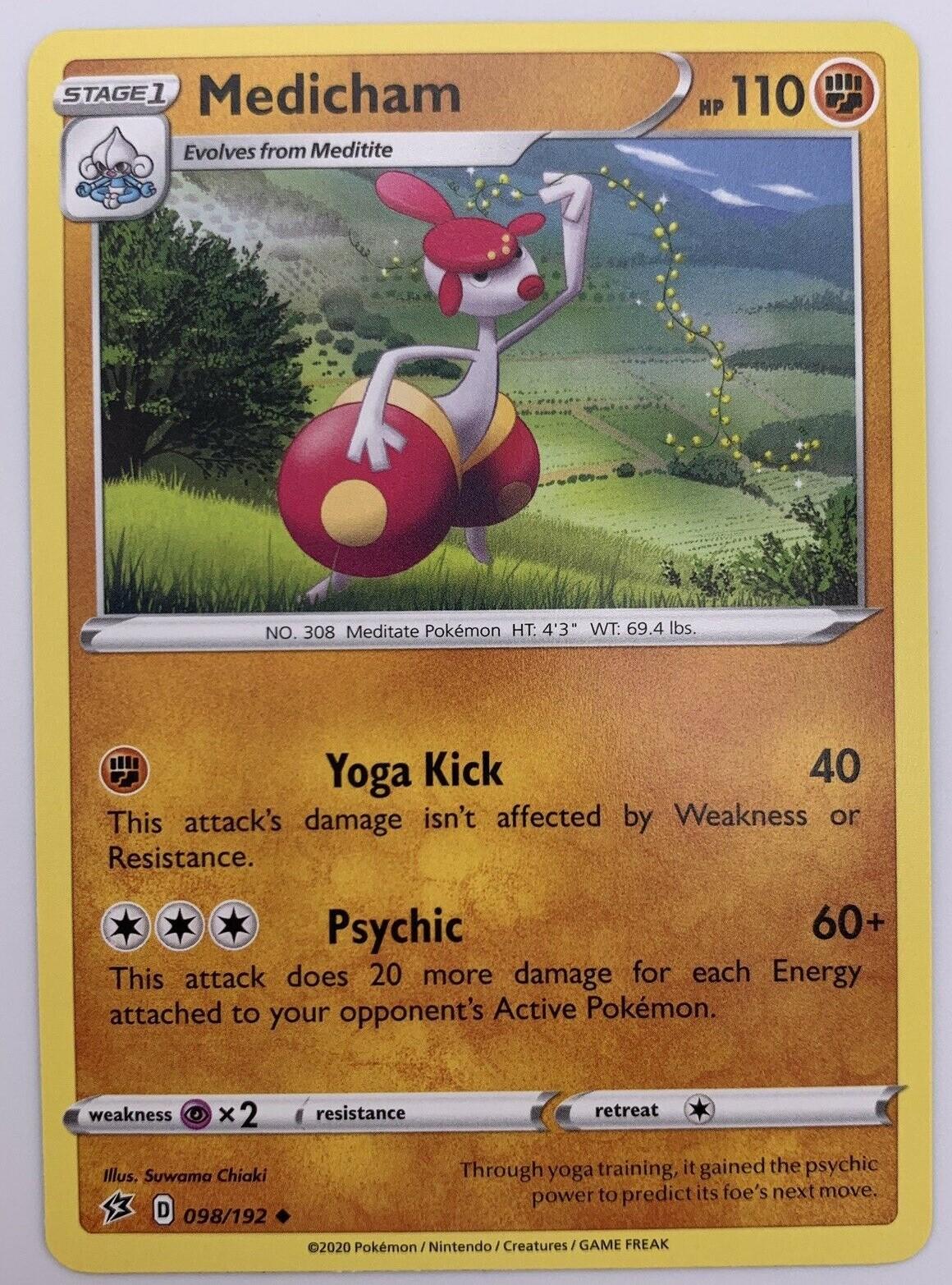 Medicham #98 Prices | Pokemon Rebel Clash | Pokemon Cards