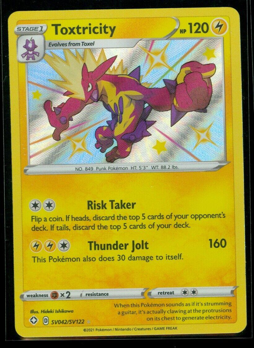 Toxtricity #SV042 Prices | Pokemon Shining Fates | Pokemon Cards