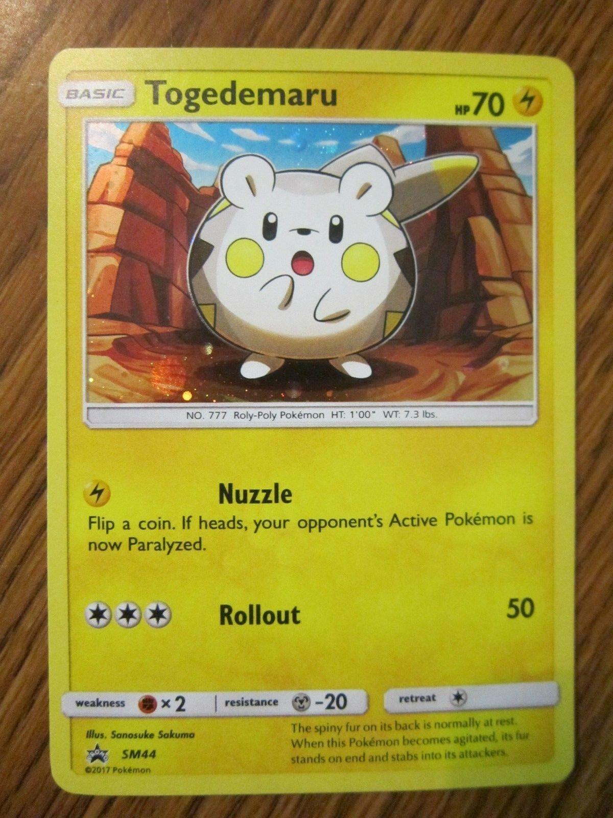 Togedemaru #SM44 Prices | Pokemon Promo | Pokemon Cards