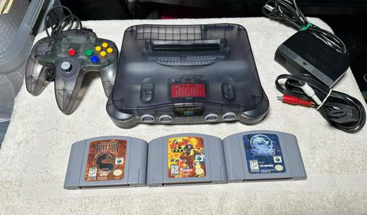Funtastic Smoke Black Nintendo 64 System | Item and Manual only ...