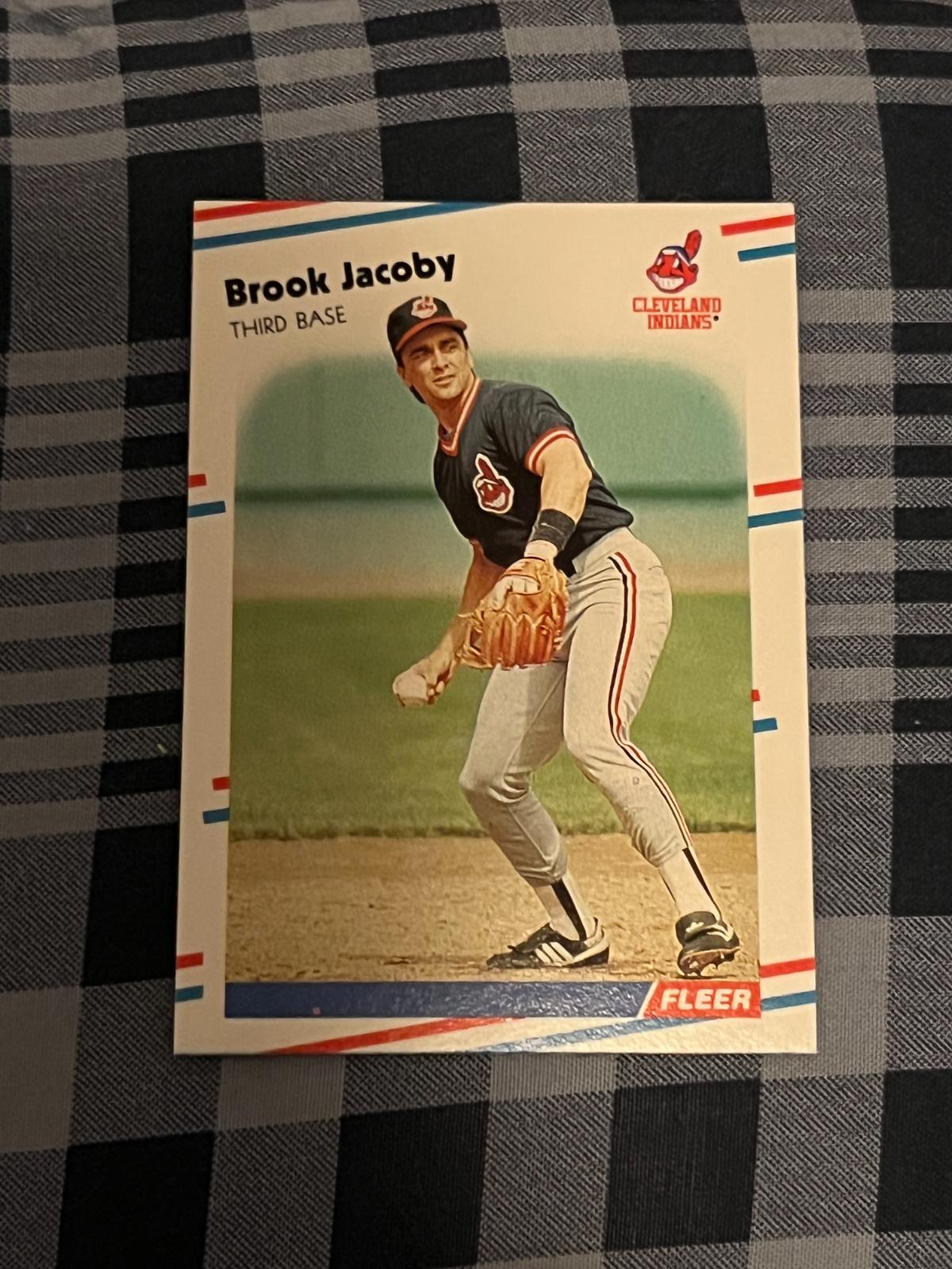 Brook Jacoby | Ungraded | 1988 Fleer