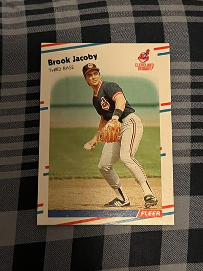 Brook Jacoby | Ungraded | 1988 Fleer