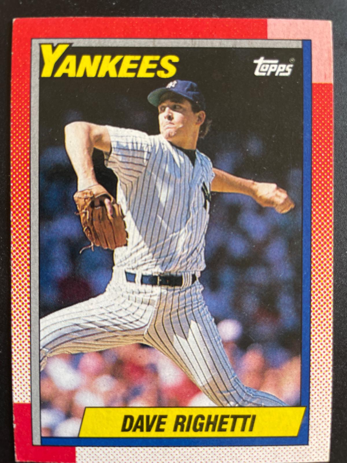 Dave Righetti | Ungraded | 1990 Topps