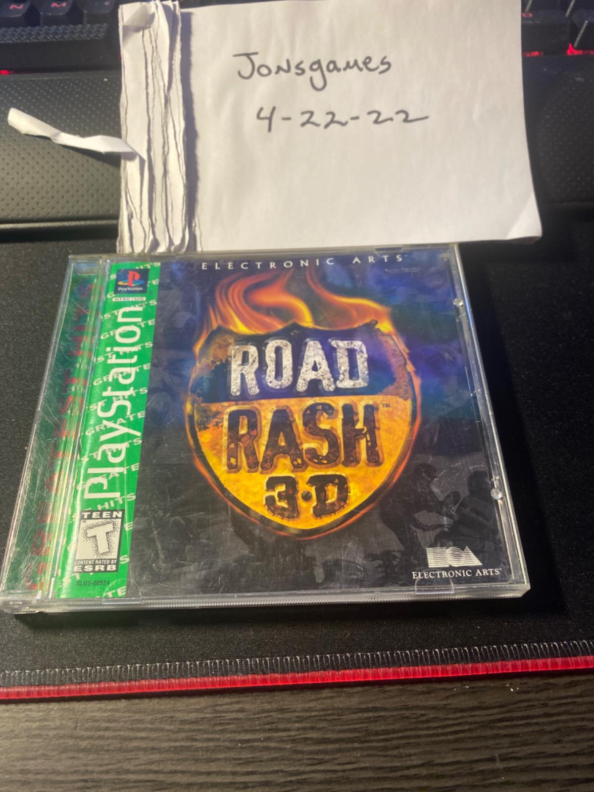 Road Rash 3D [Greatest Hits] | Item, Box, and Manual | Playstation