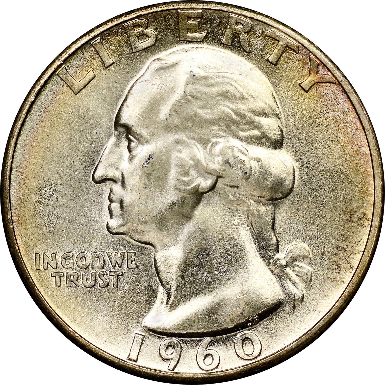 1960 [PROOF] Washington Quarter Prices | Ungraded, NGC, PCGS Values