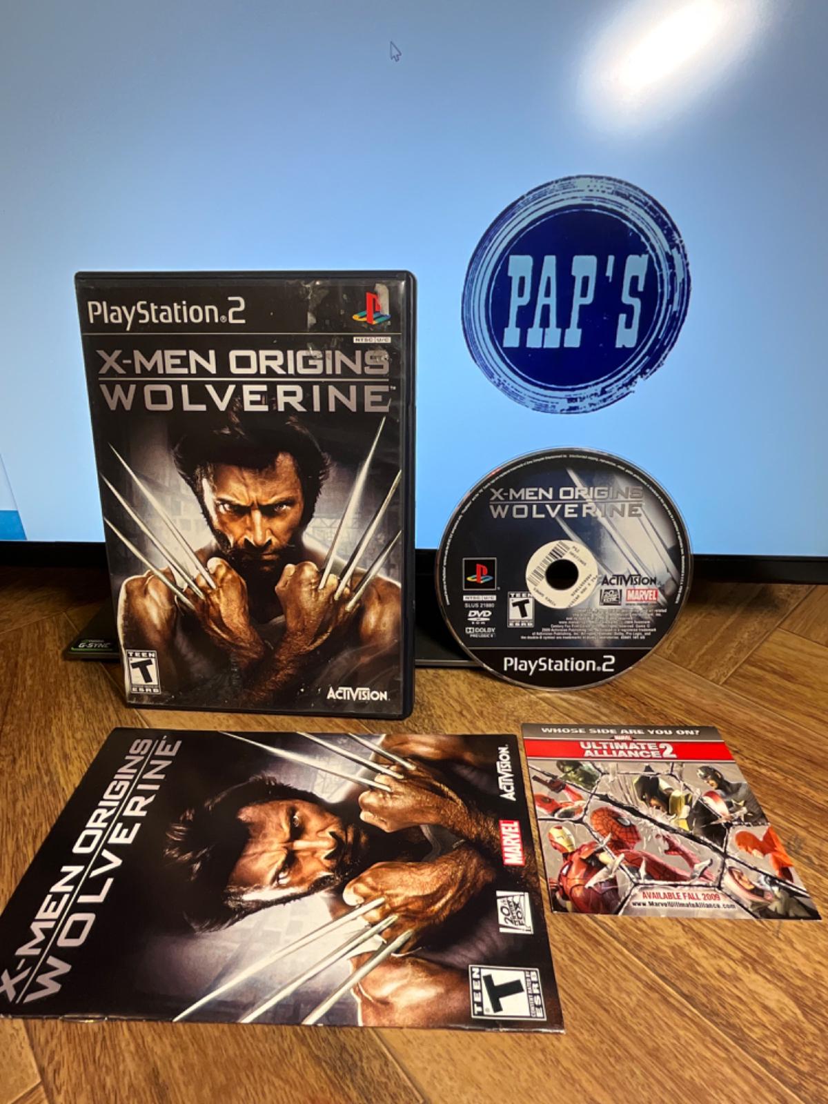 X-Men Origins: Wolverine | Item, Box, and Manual | Playstation 2