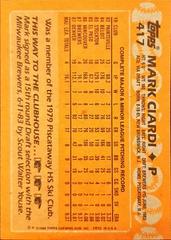 Mark Ciardi #417 Prices [Rookie] | 1988 Topps | Baseball Cards
