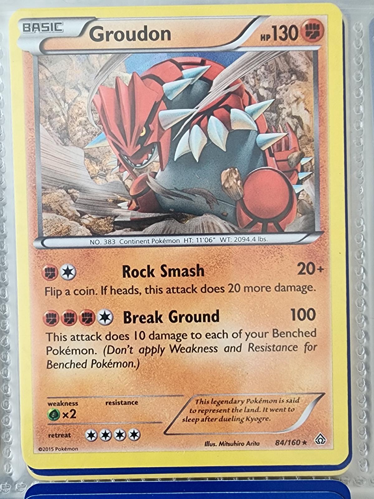 Groudon #84 Prices | Pokemon Primal Clash | Pokemon Cards