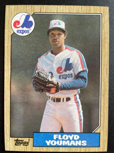 Floyd Youmans | Ungraded | 1987 Topps