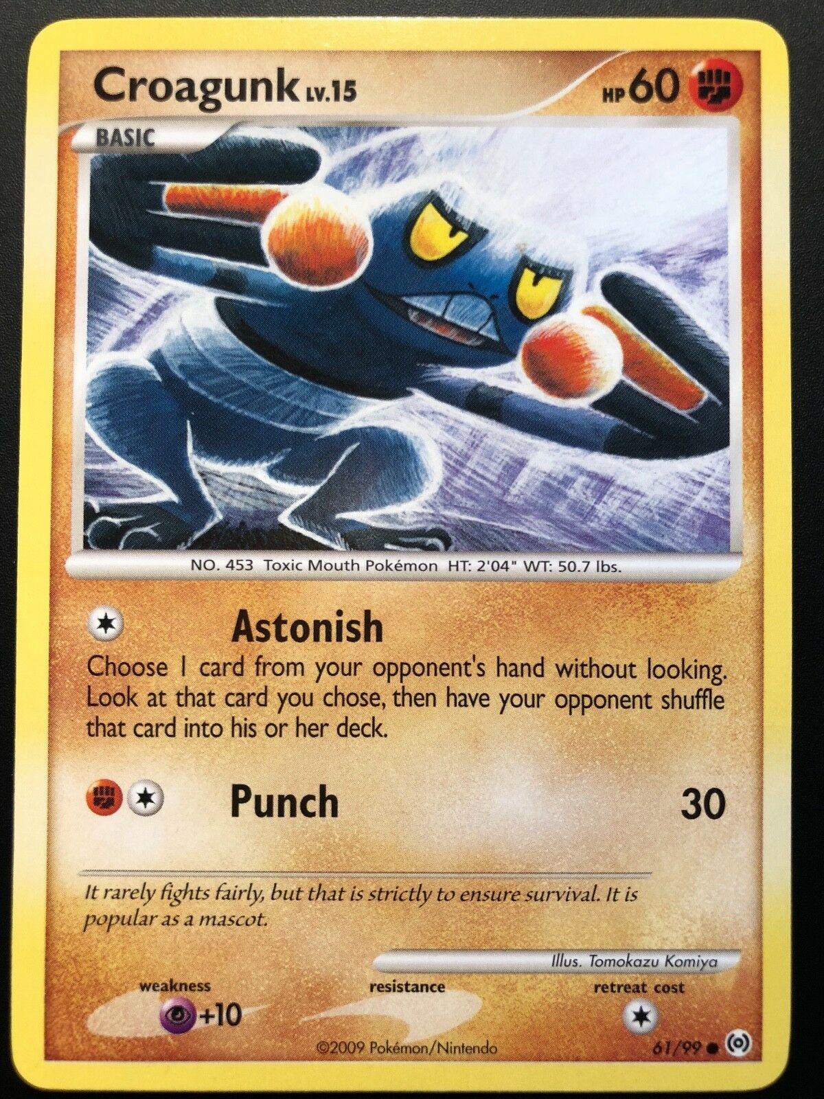 Croagunk #61 Prices | Pokemon Arceus | Pokemon Cards