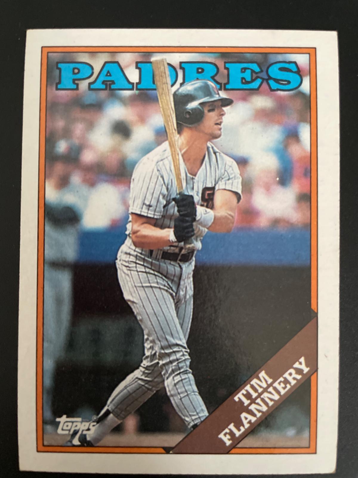 Tim Flannery | Ungraded | 1988 Topps