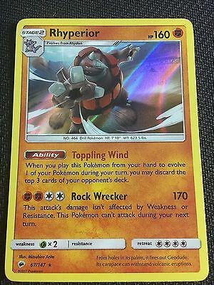 Rhyperior #67 Prices | Pokemon Burning Shadows | Pokemon Cards