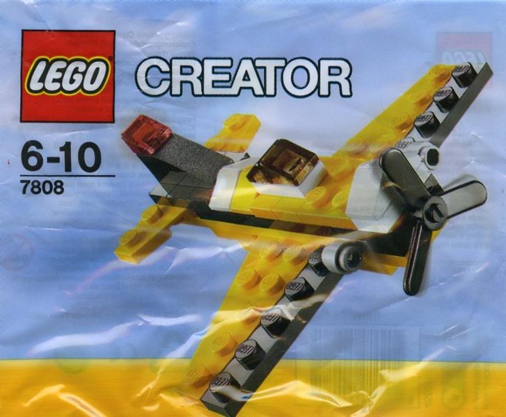 Yellow Airplane #7808 LEGO Set Prices | New, Boxed, Loose Values